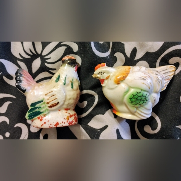 Kitchen | Vintage Hen Rooster Chicken Shakers 424 | Poshmark